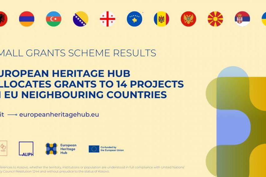 European Heritage Hub Announces Grants to 7 Heritage Projects in the ...